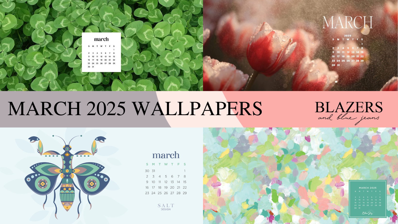 March 2025 Tech Wallpapers - Blazers and Blue Jeans